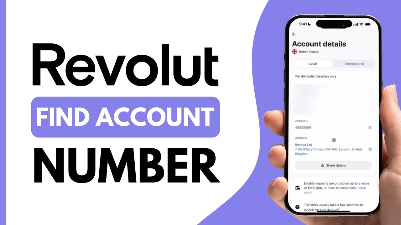 How to Find Your Revolut Account Number (2025) - YouTube