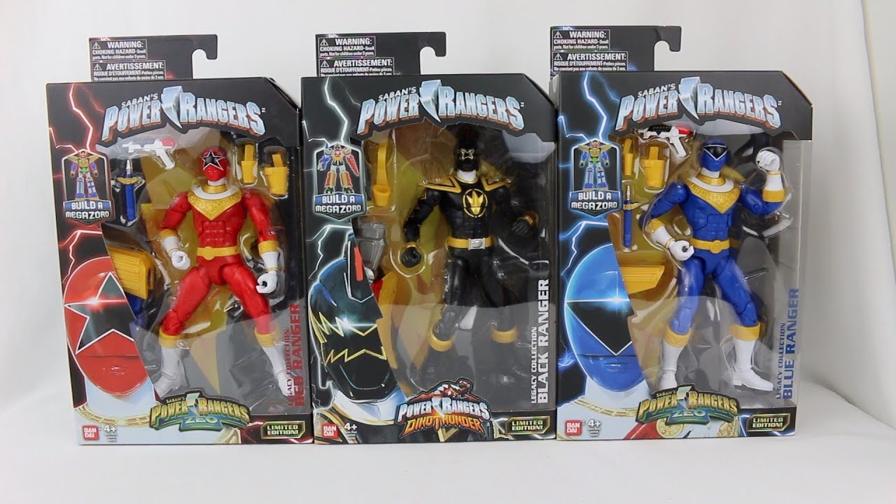 Legacy Collection Power Rangers Series 5 Review - YouTube