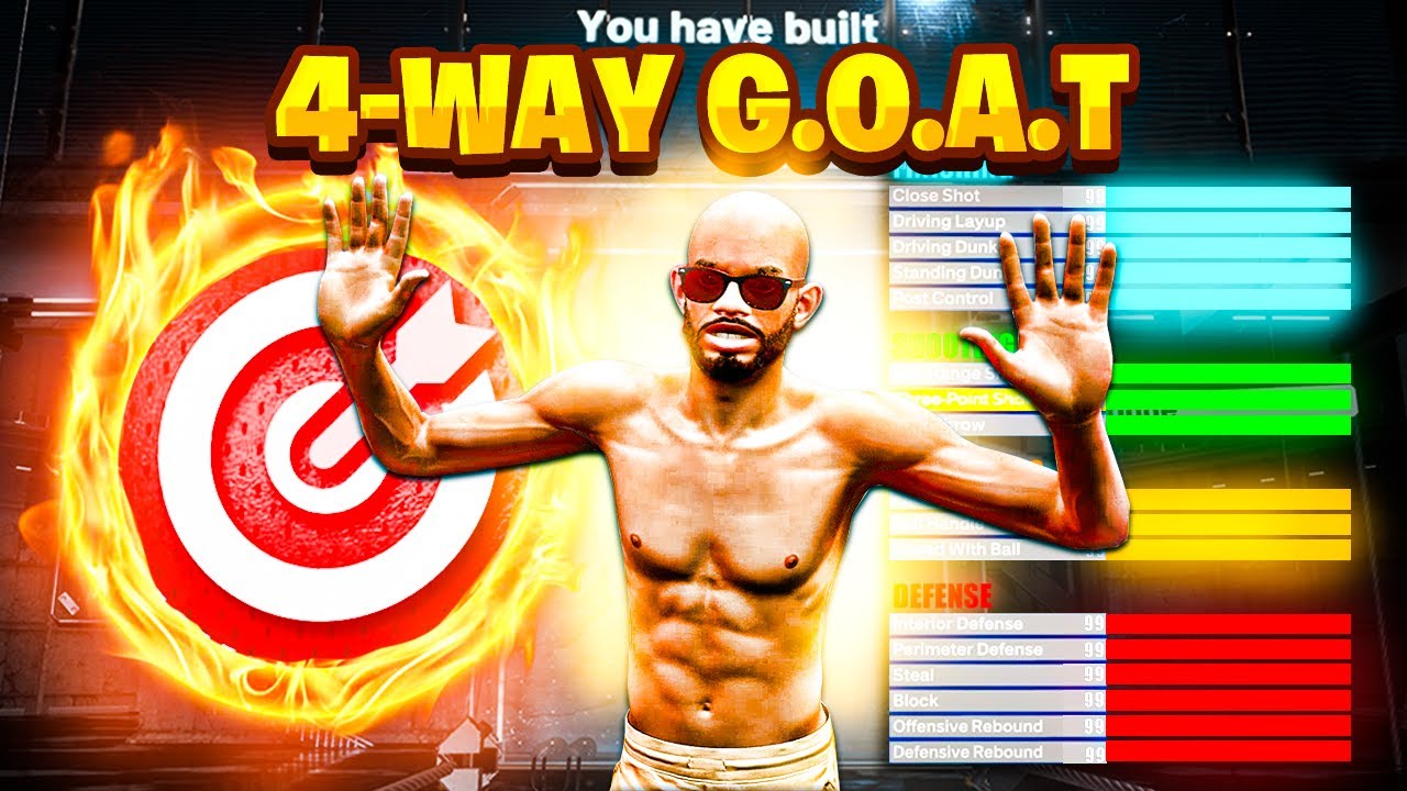 This Ultimate "4-WAY GOD" BUILD In NBA 2K23 - YouTube