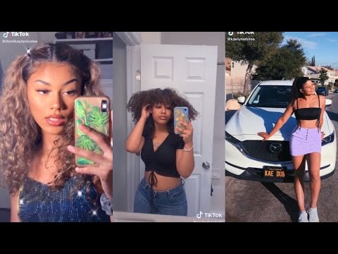 TIK TOK CURLY HAIR ROUTINE - YouTube