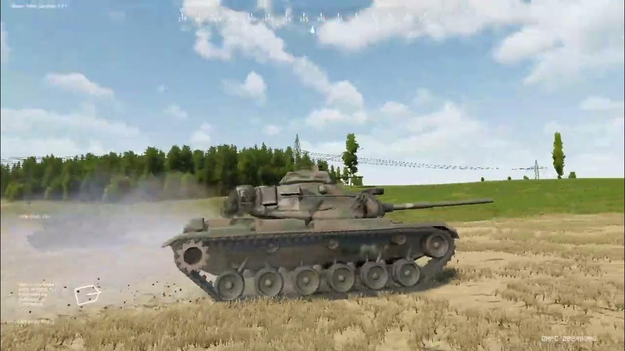 M60A3 TTS'es Defending Against T-72Ms and BMP-1s, GHPC - YouTube
