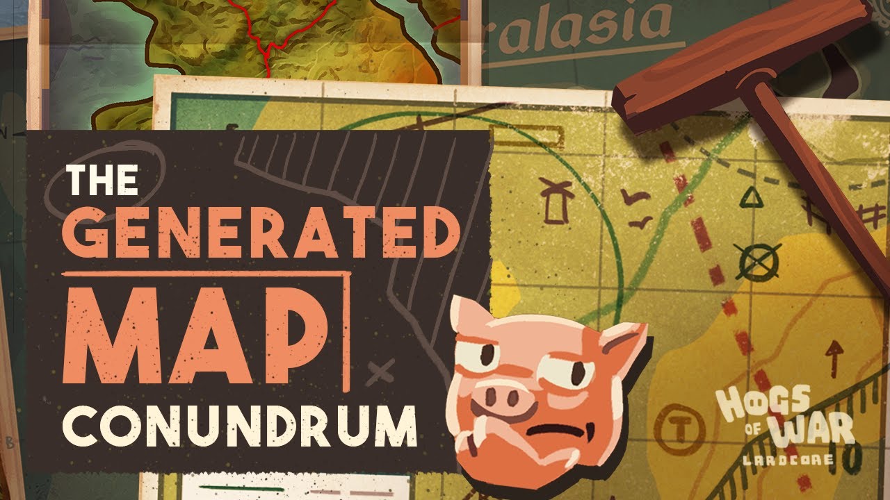 Hogs of War Lardcore | The Generated Map Conundrum - YouTube