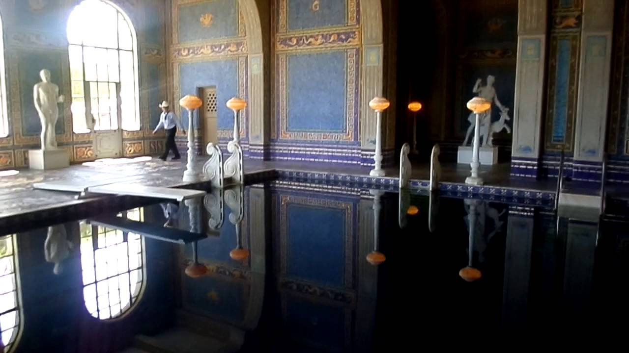 Indoor Pool In Hearst Castle - YouTube