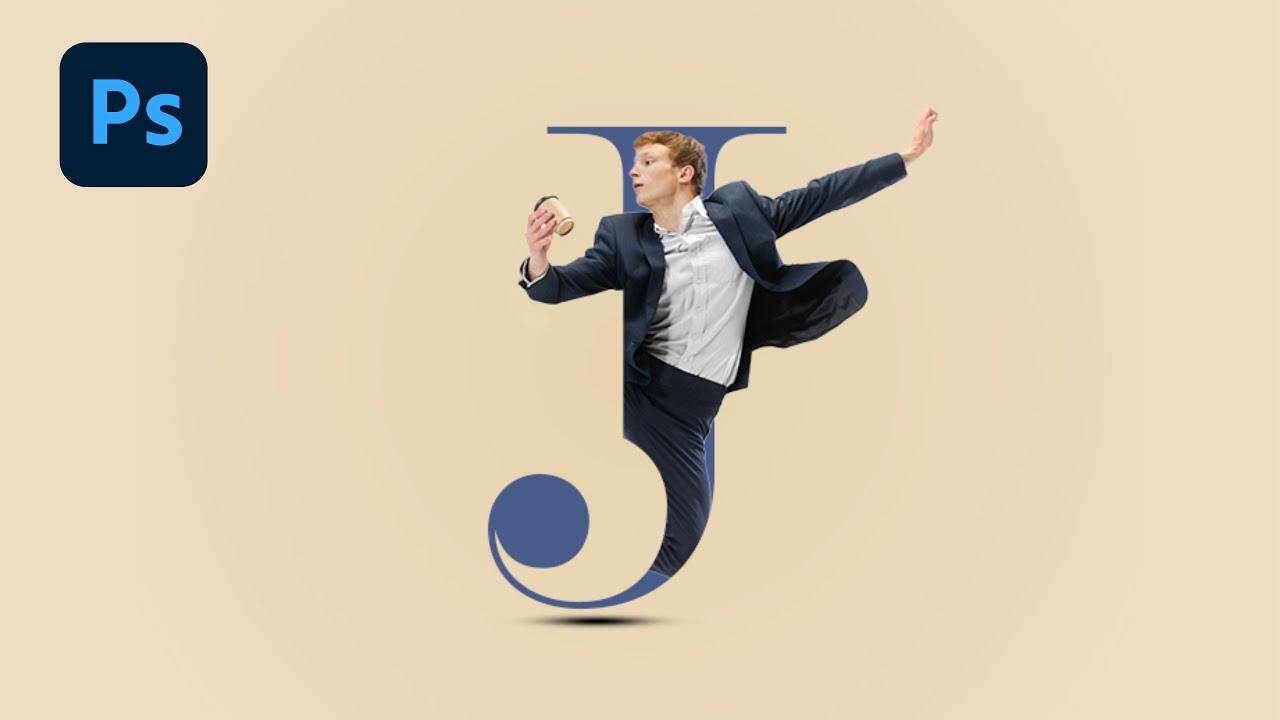 Letter Portrait J - Photoshop Tutorial - YouTube