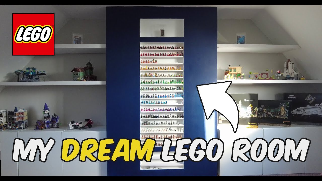I built my DREAM LEGO Room! (Full timelapse) - YouTube