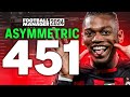 OVERPOWERED AYSEMMETRIC 451 FM24 TACTIC - Football Manager Videos