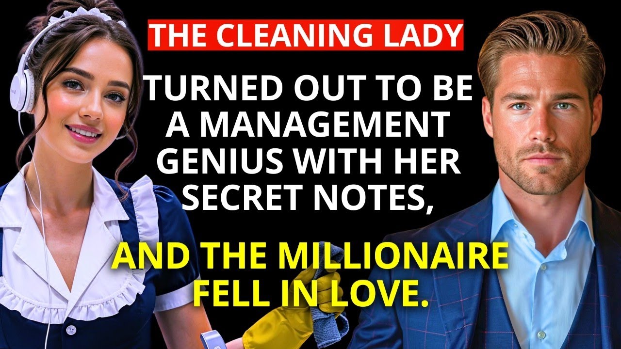 CLEANING LADY turned out to be a MANAGEMENT GENIUS with her SECRET ...