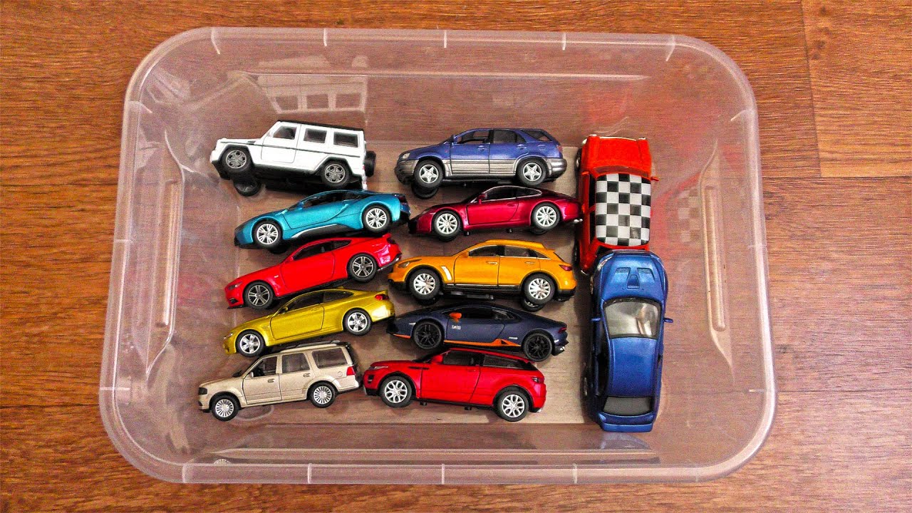 Box Full of Model Cars That Look Like Real Ones - YouTube