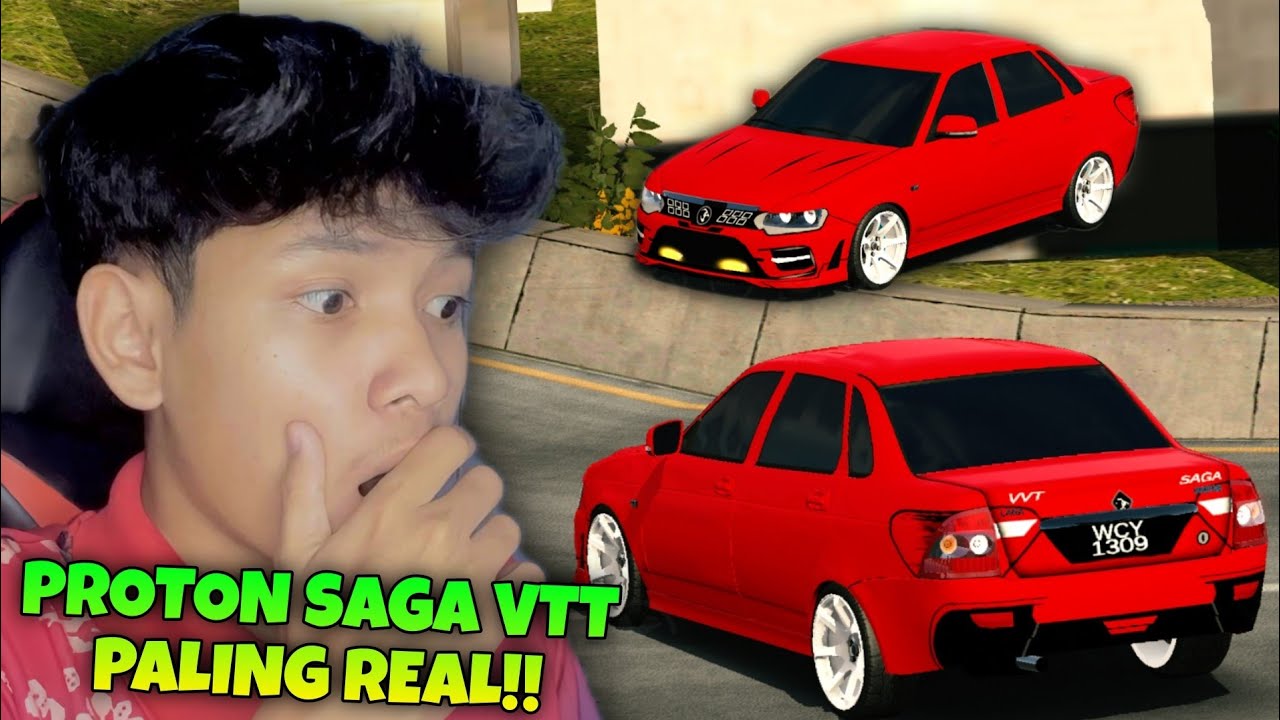 PROTON SAGA VVT PALING REAL DALAM CPM!! - Car Parking Multiplayer ...