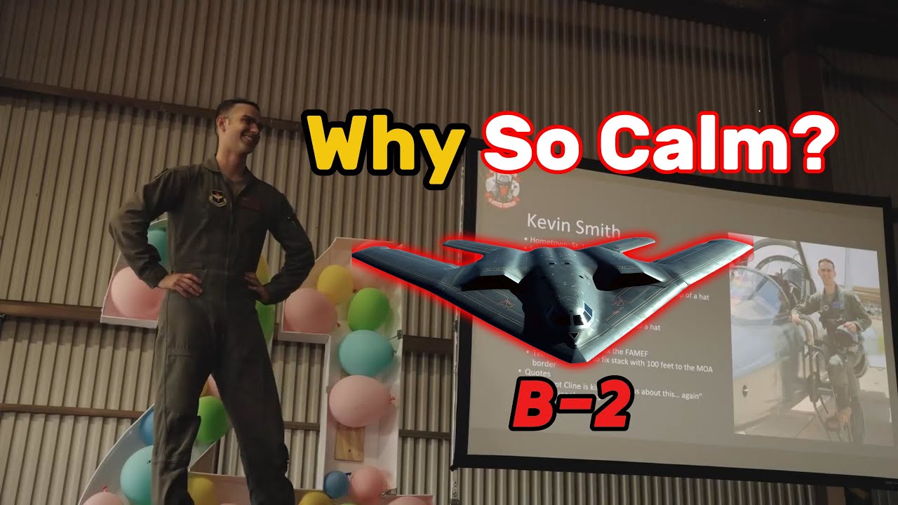 Why So Calm During Drop Night with a $2 Billion B-2? - YouTube
