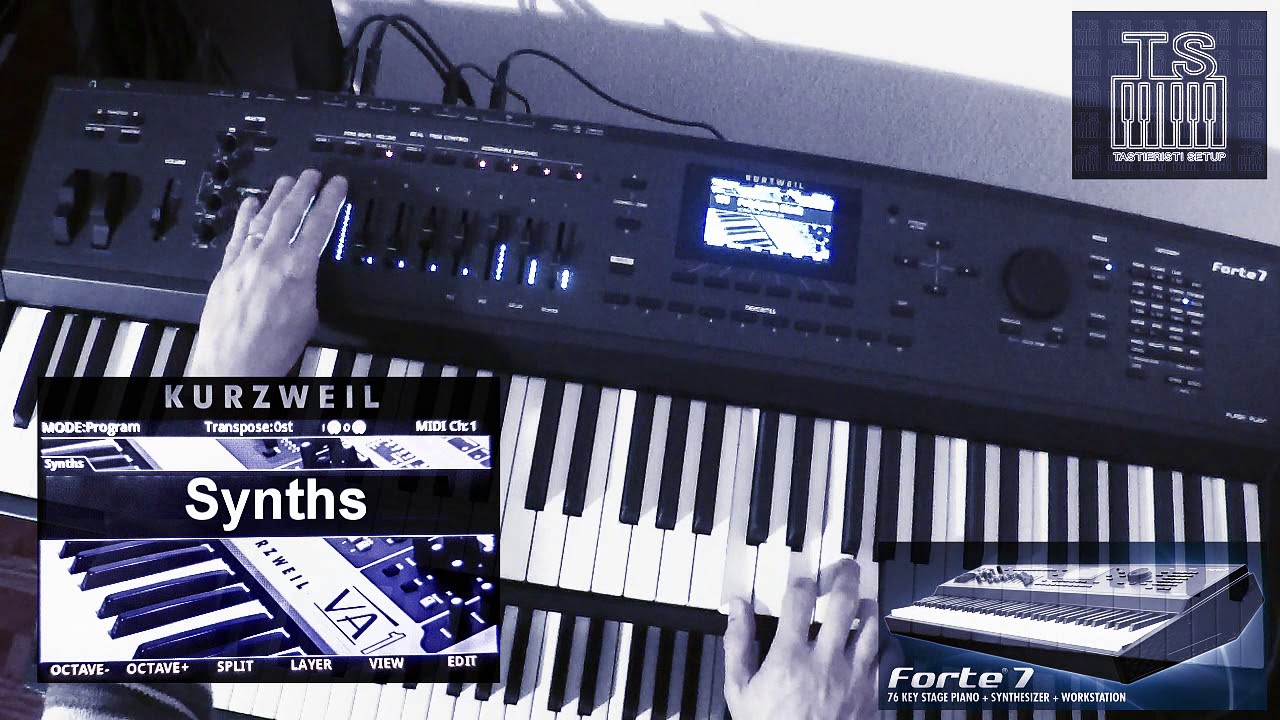 KURZWEIL FORTE_SOUND EXAMPLES 7 of 8 - YouTube