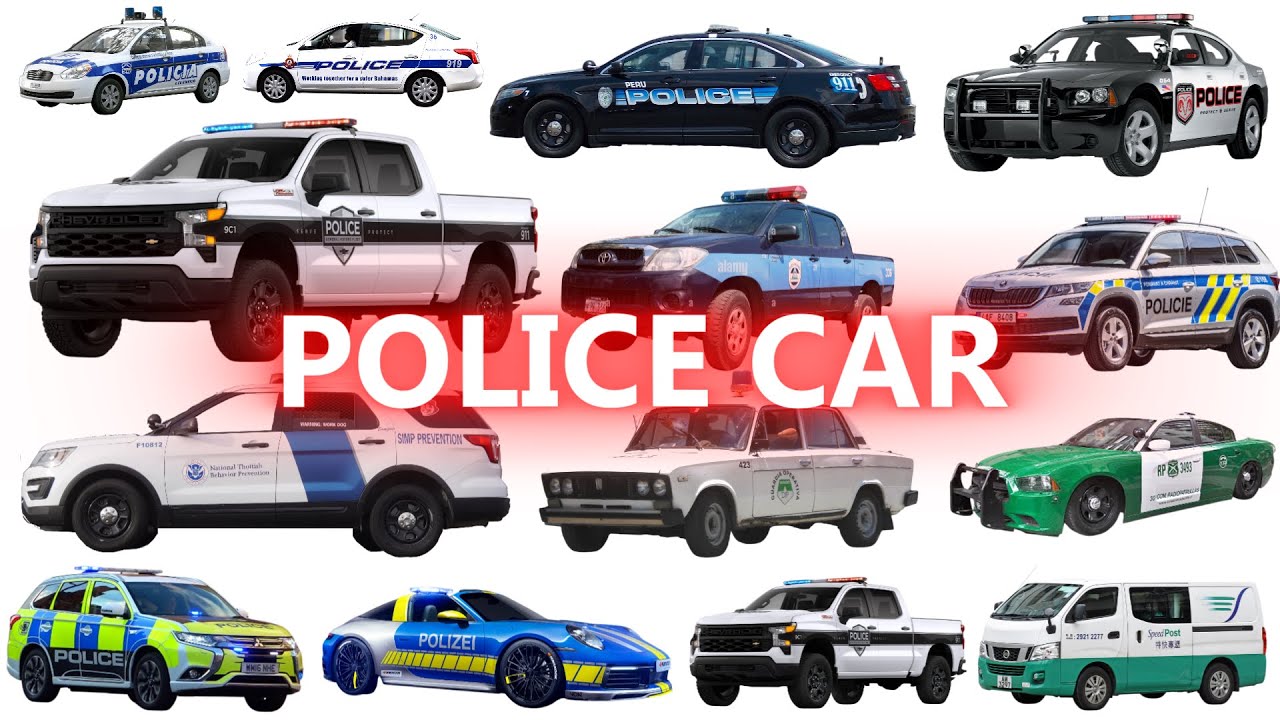POLICE CARS of the Americas | United States, Canada, Brazil, Argentina ...