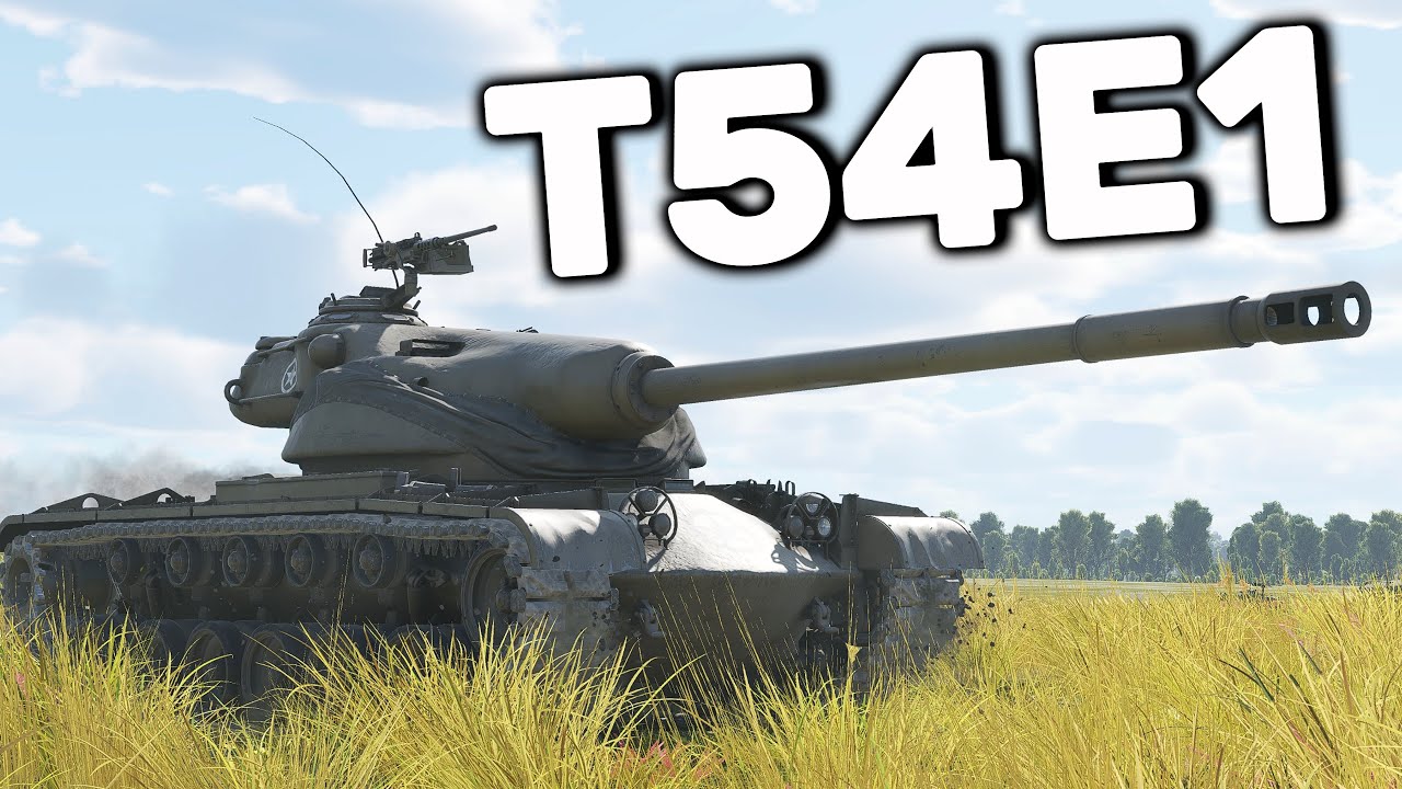 T54E1 American Medium Tank Gameplay | War Thunder - YouTube