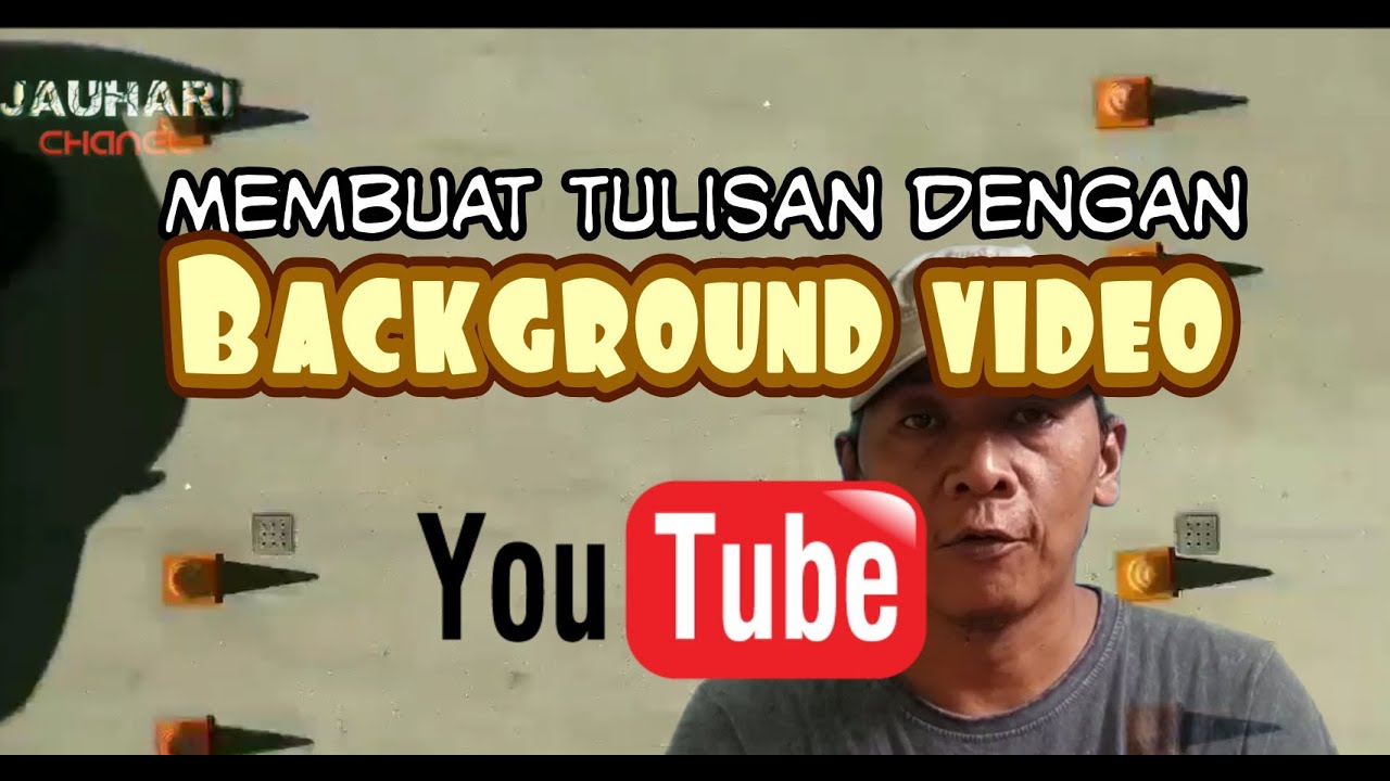 KINE MASTER " Membuat Text Dengan Background Video. #Tutorial Kine ...