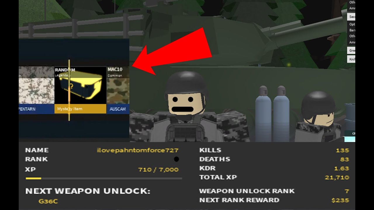 HOW TO PLAY PHANTOM FORCES WITHOUT ANY SKILL AND WIN A LEGENDARY ...