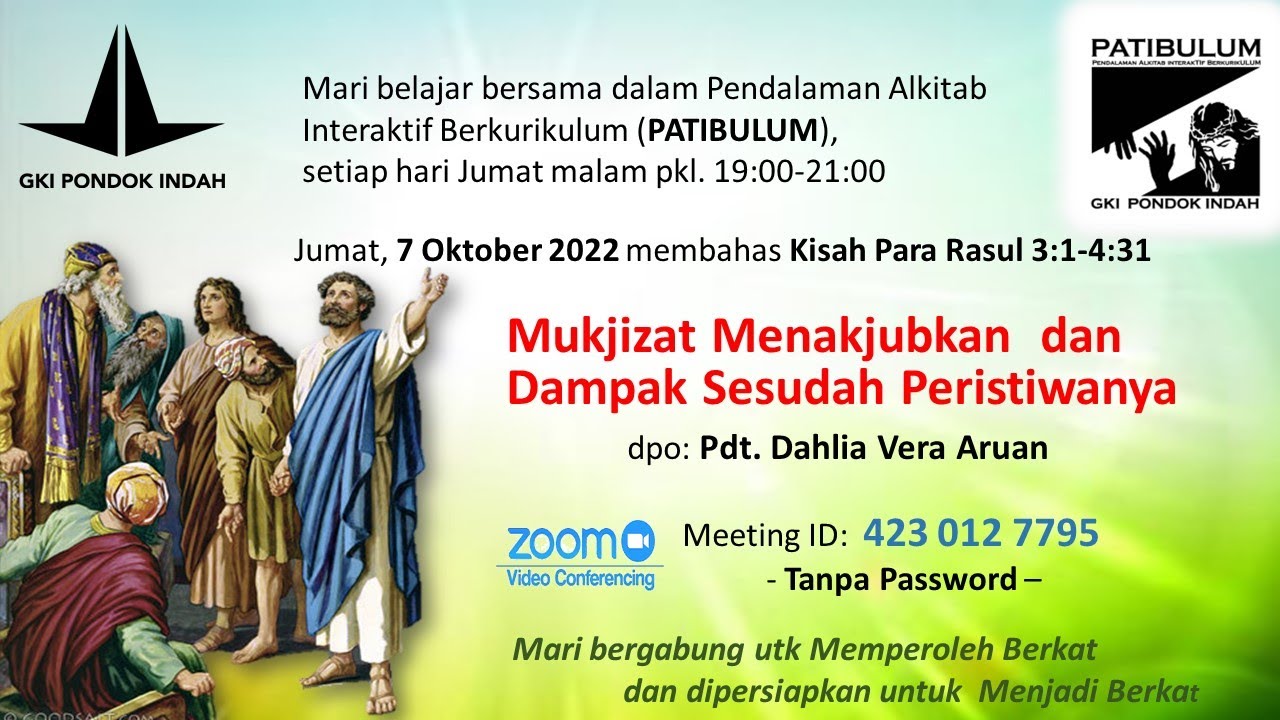 Patibulum - Mukjizat menakjubkan & dampak sesudah peristiwanya (Kisah ...