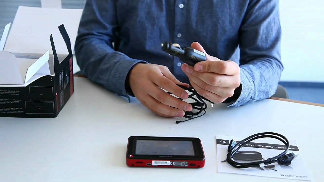 Unboxing Navi Becker Active 43 Talk - YouTube