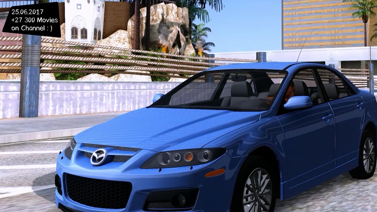 Mazda 6 MPS New ENB Top Speed Test GTA Mod Future _REVIEW - YouTube