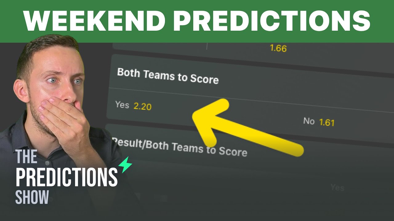 Football Predictions for This Weekend (Friday to Sunday) - YouTube