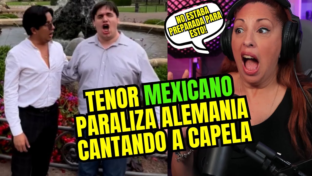 TENORES EN MÉXICO ? NO PODRÁS CREER como canta este hombre ! CECI DOVER ...
