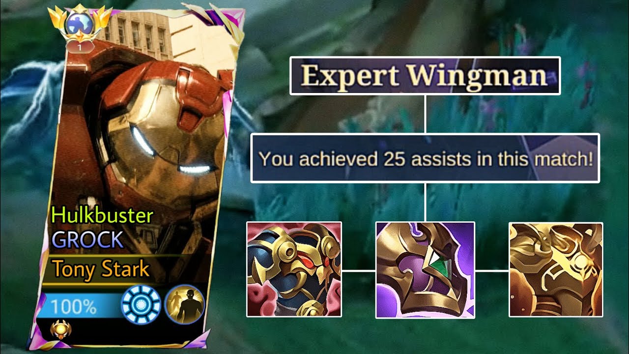 Grock Impenetrable Armor Build Is Super Tanky | Grock Rotation 2024 ...