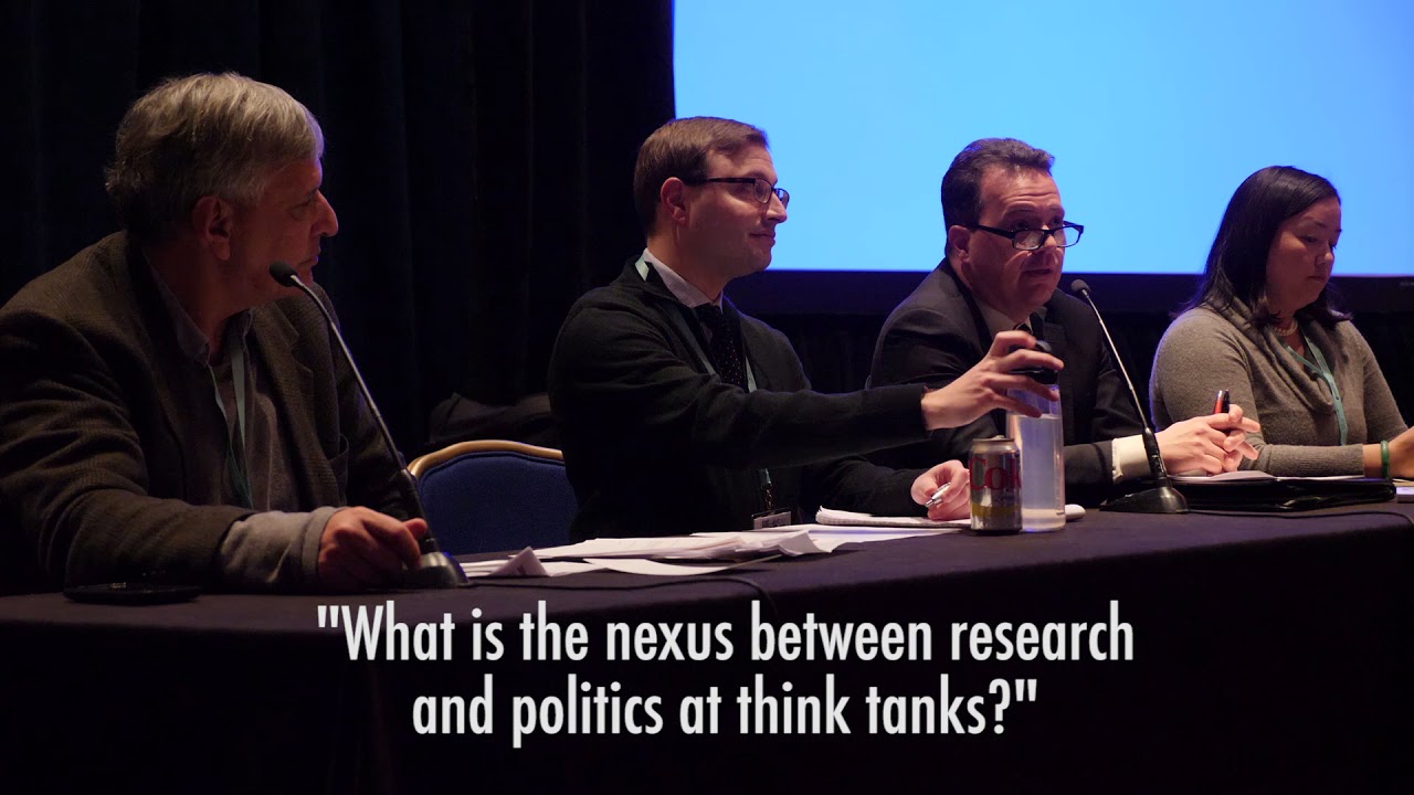 What is the nexus between research and politics at think tanks? - YouTube