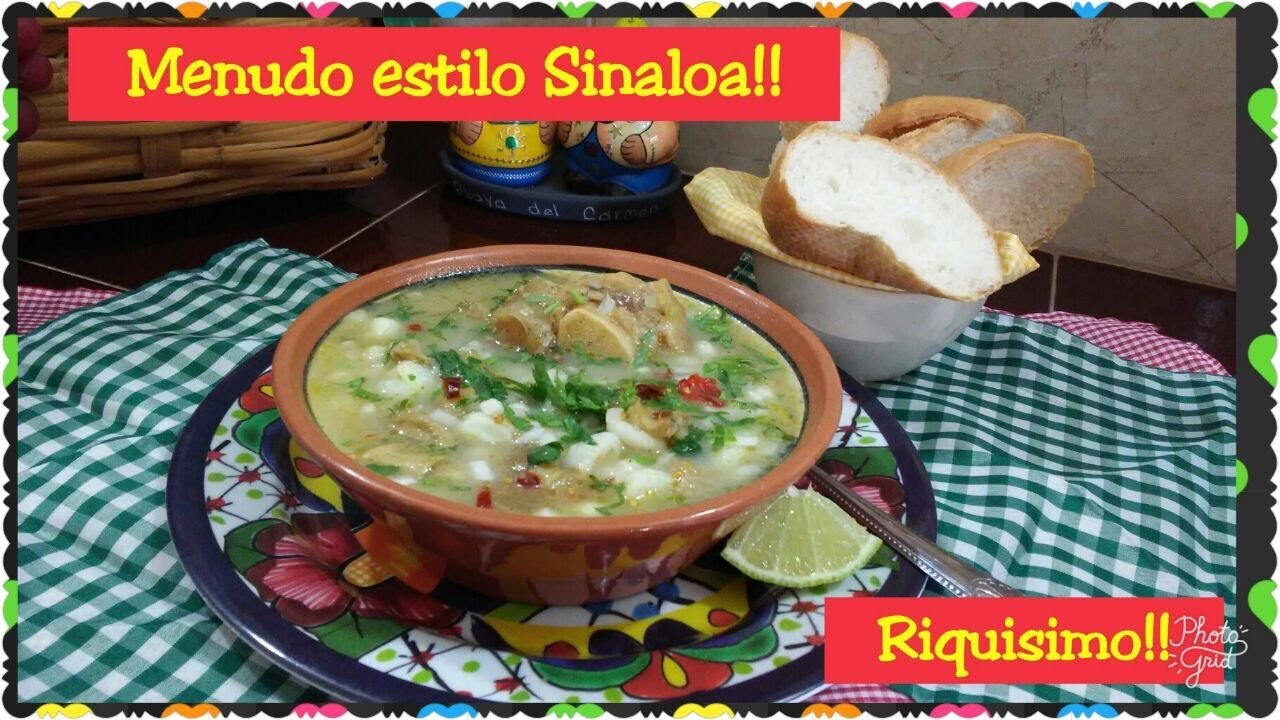 Menudo estilo Sinaloa riquisimo!! - YouTube