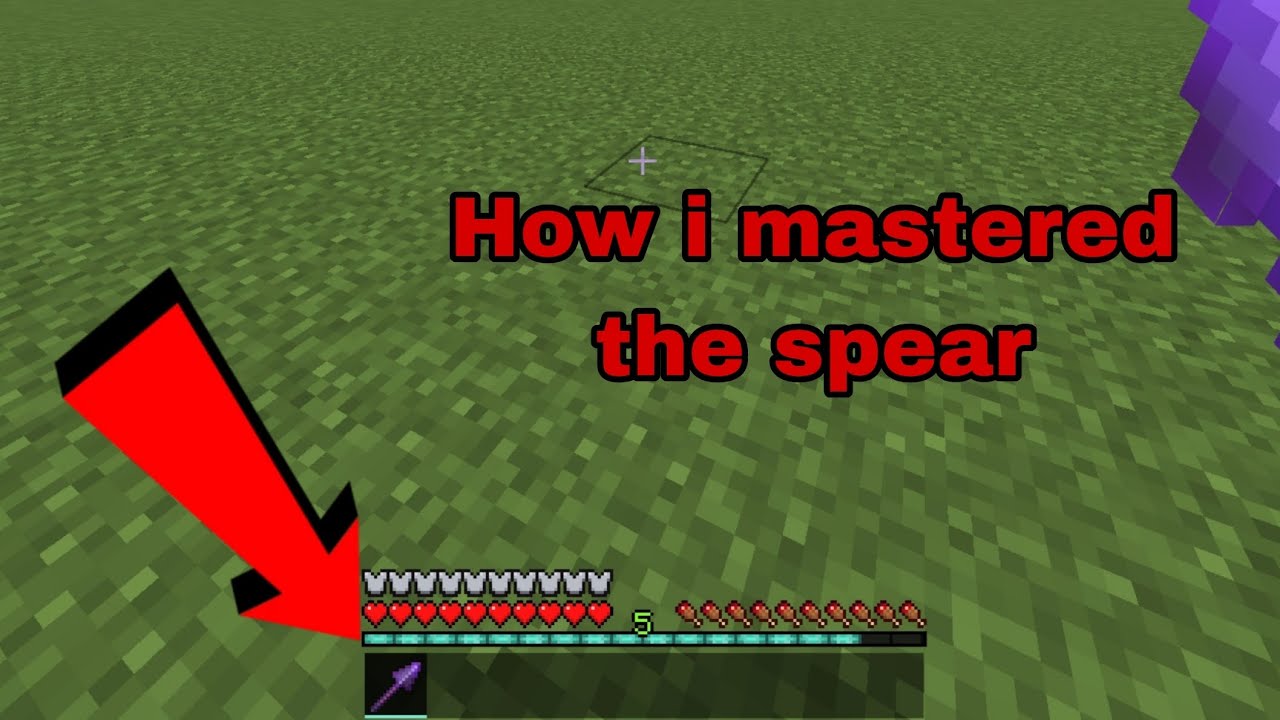 How i mastered the spear in minecraft java edition - YouTube