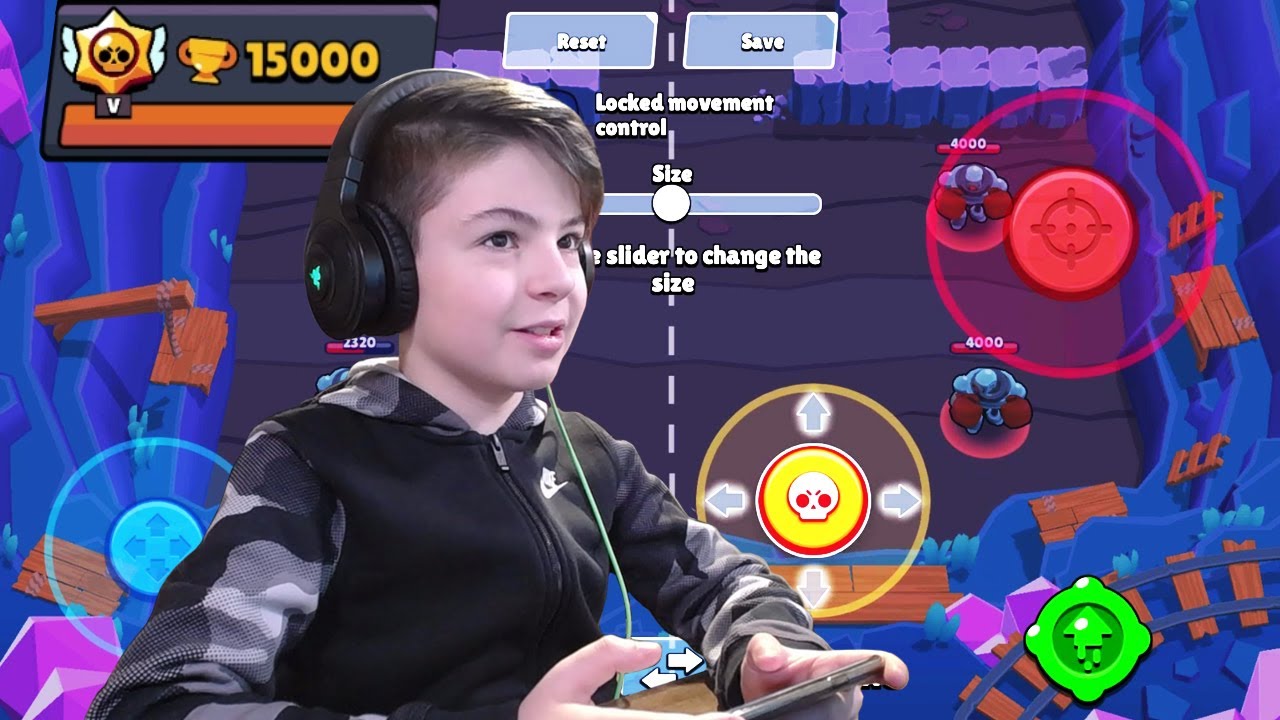 CUSTOM CONTROLS, NEW UPDATE! & 15000 TROPHIES ! - Brawl Stars - YouTube