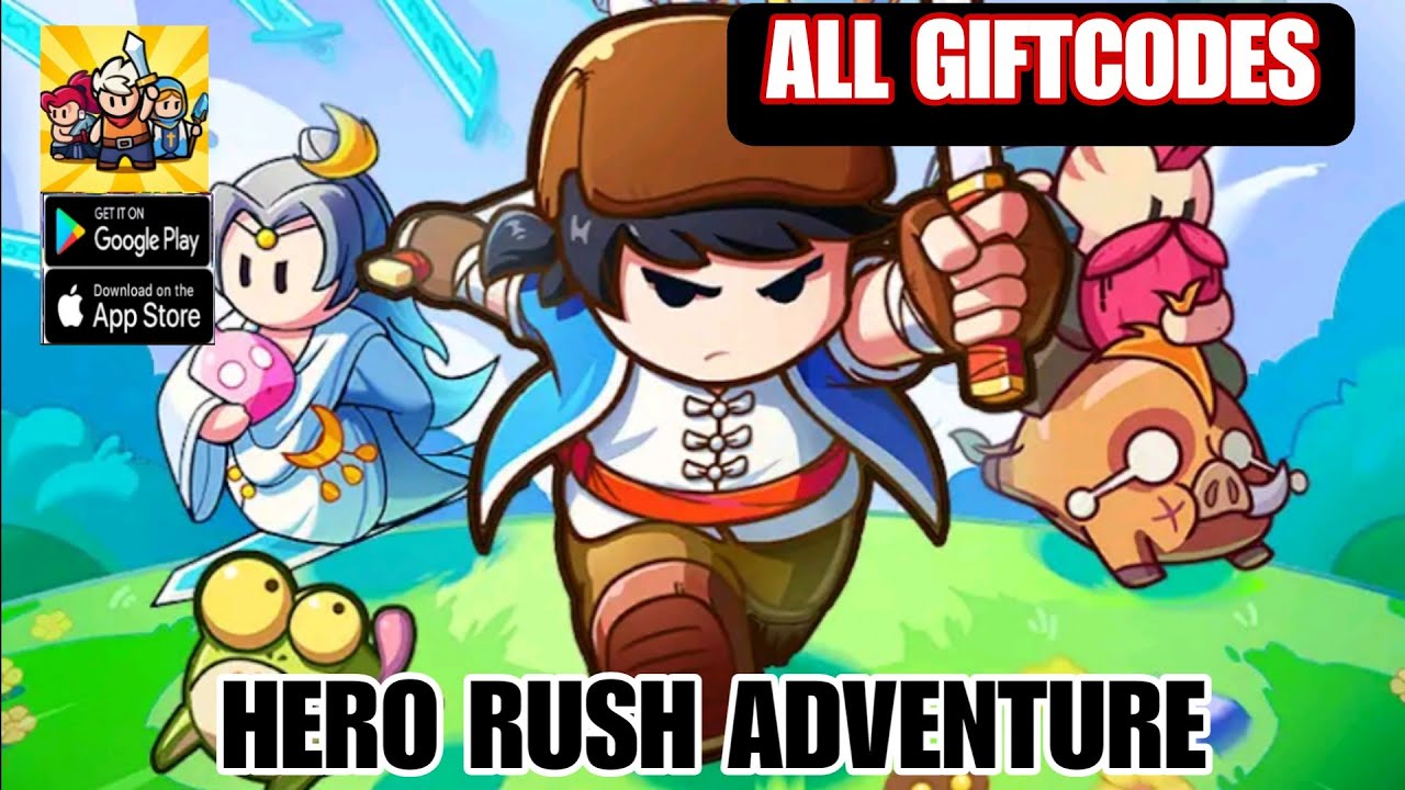 Hero Rush: Adventure Gameplay & All Giftcodes - RPG Game Android - YouTube