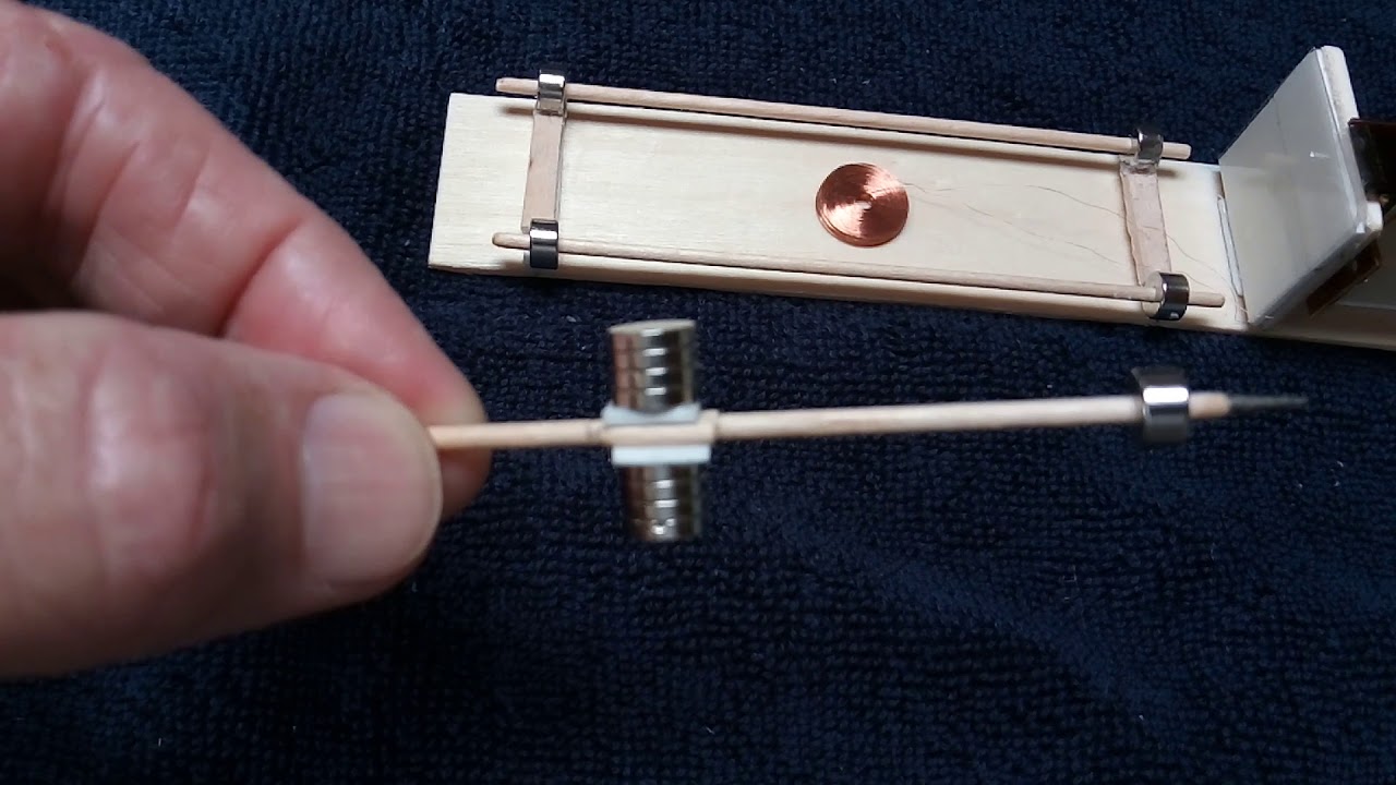 Simple Light Powered Motor - YouTube