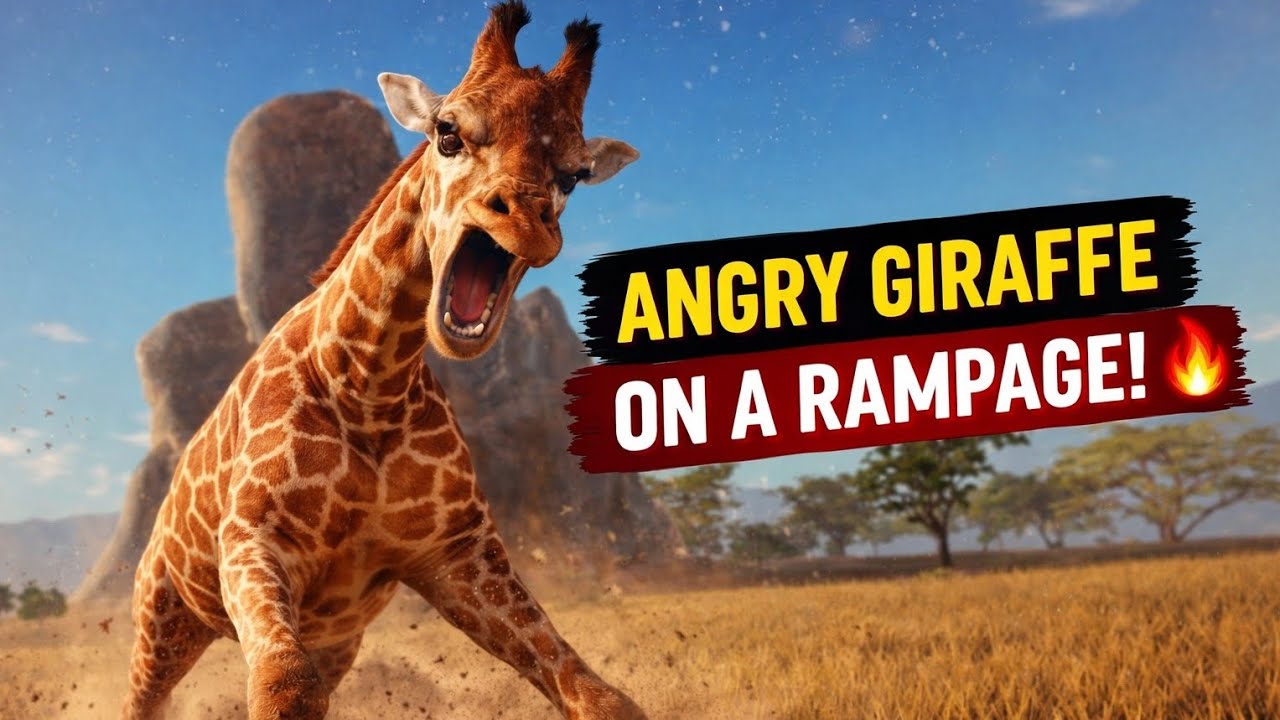 🦒I Became an Angry Giraffe and Caused Chaos[savannah life] - YouTube