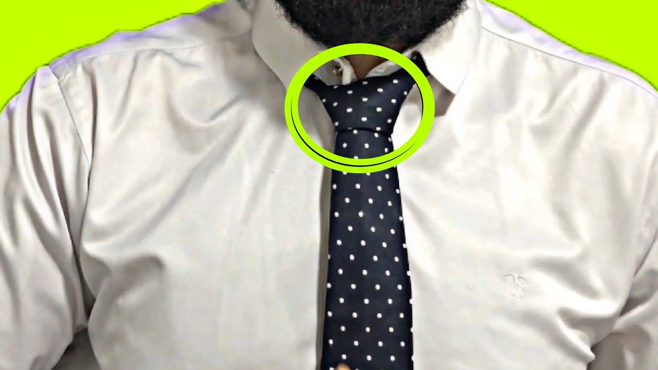 How to tie a tie EASY step by step - YouTube
