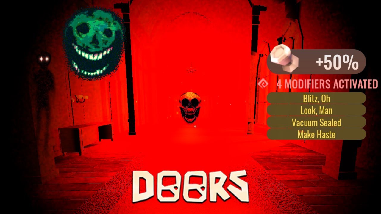 DOORS: Make Haste but Every Backdoor Entity is After me! (Roblox) - YouTube
