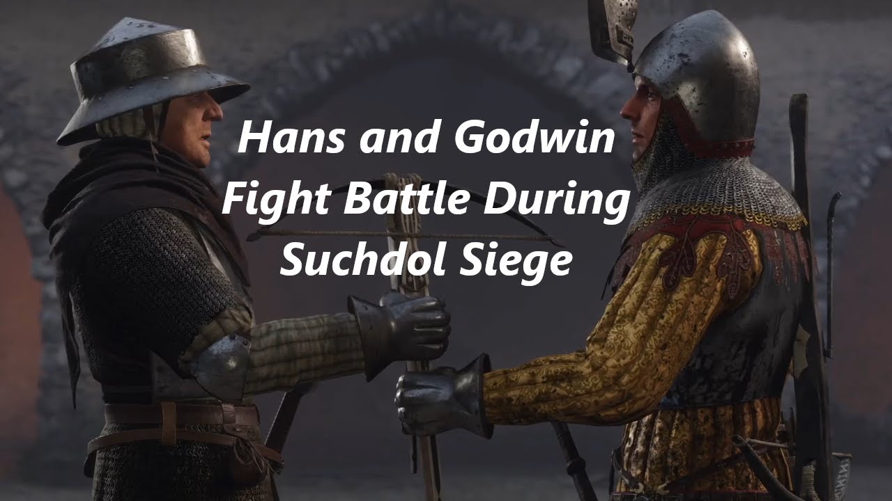 Hans and Godwin Fight Battle During Suchdol Siege KCD2 - YouTube