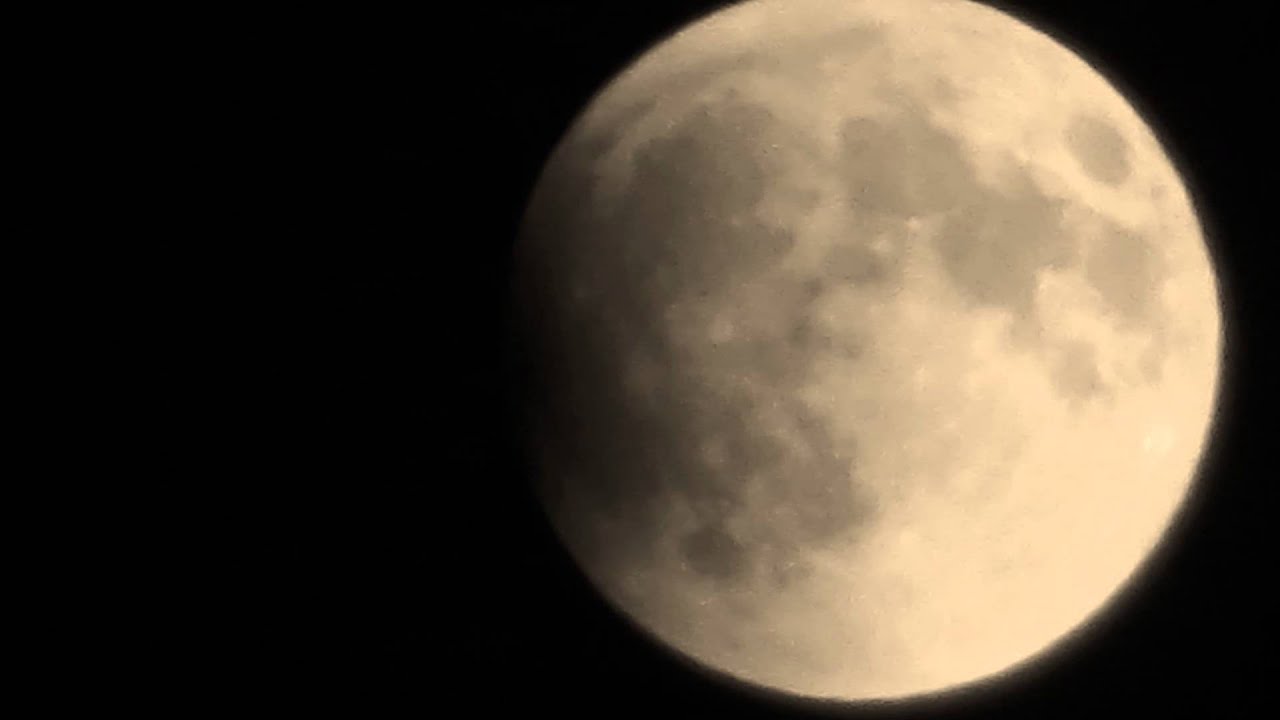 Super Blood Moon Video Sunday, September 27, 2015 A Total Lunar Eclipse ...