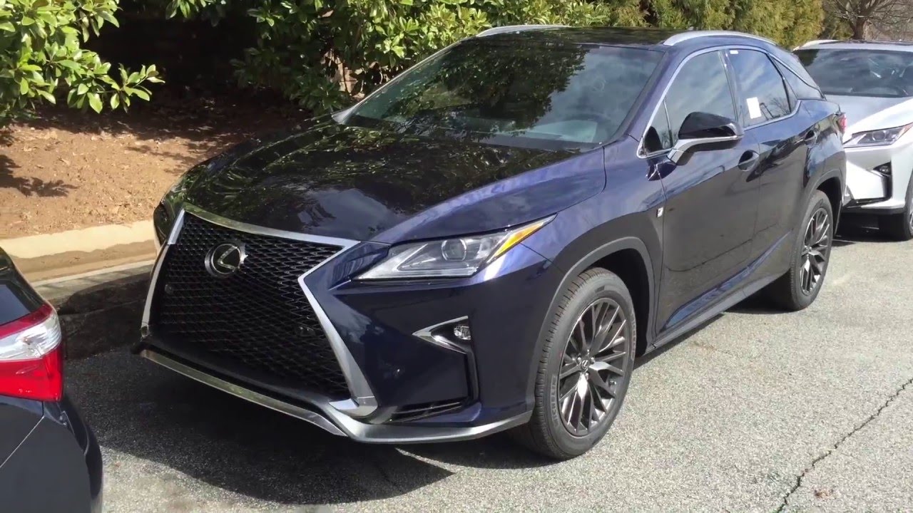 2016 Lexus RX 350 F-Sport - YouTube