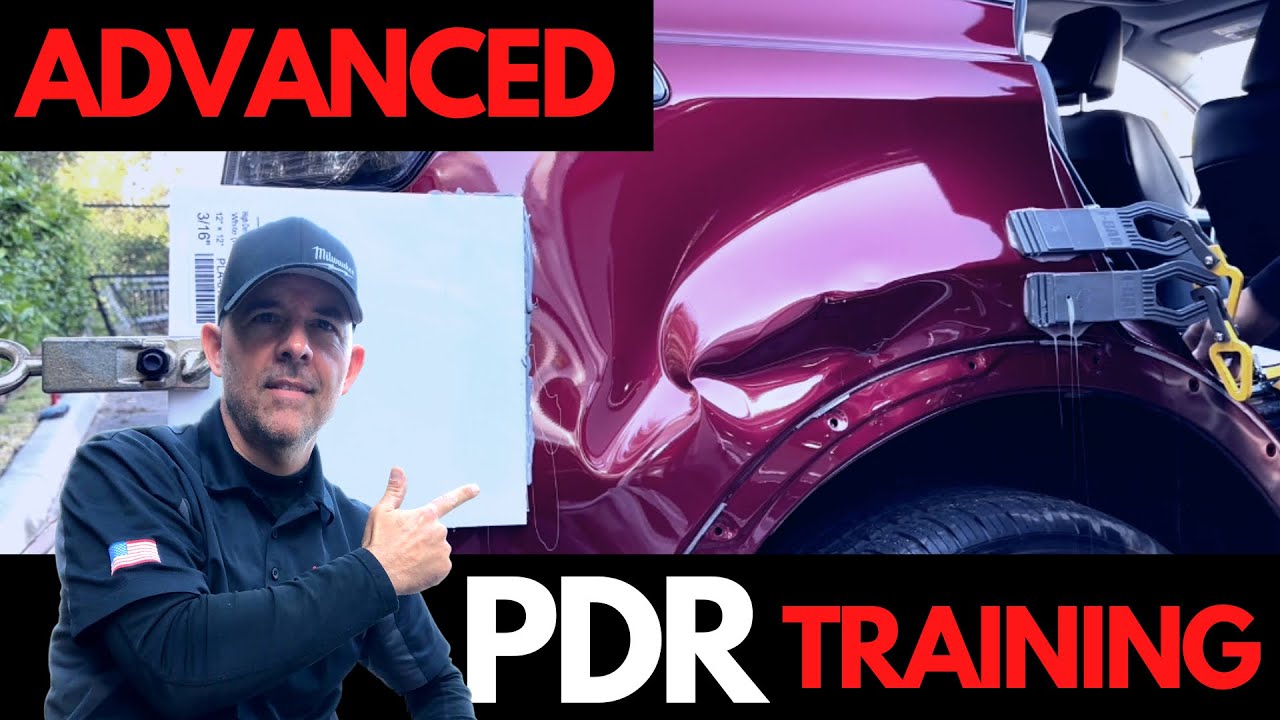 ADVANCED PAINTLESS DENT REPAIR TRAINING - YouTube