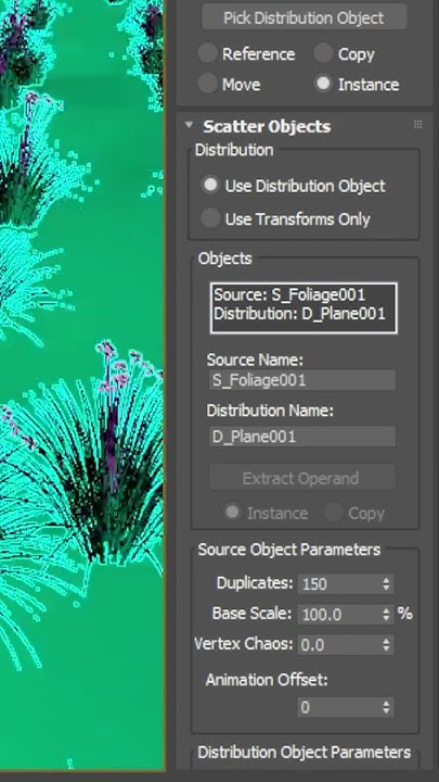 Working With The Scatter Tool 3ds Max - YouTube