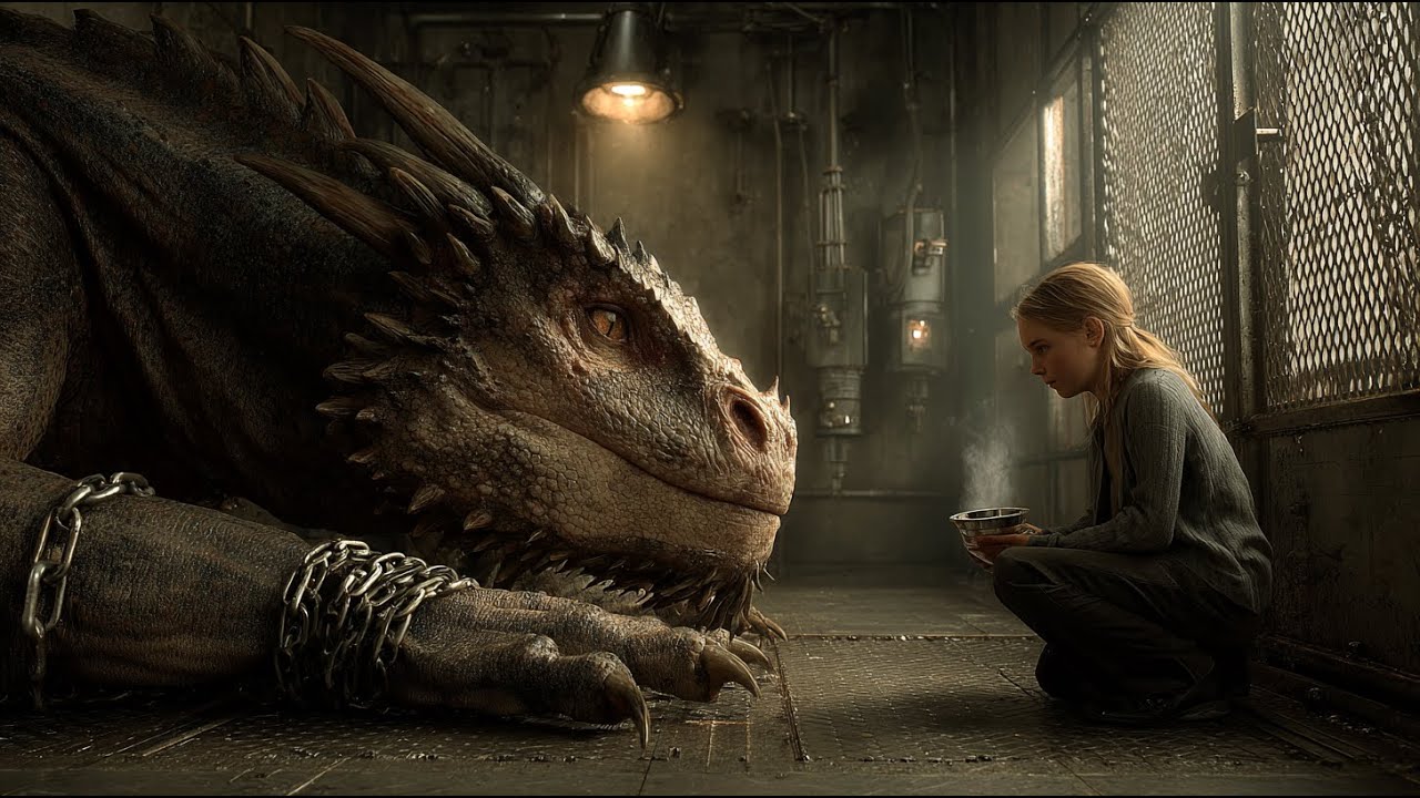 A Human Girl Brought Soup to a Chained Dragon—That Night, the Chains ...