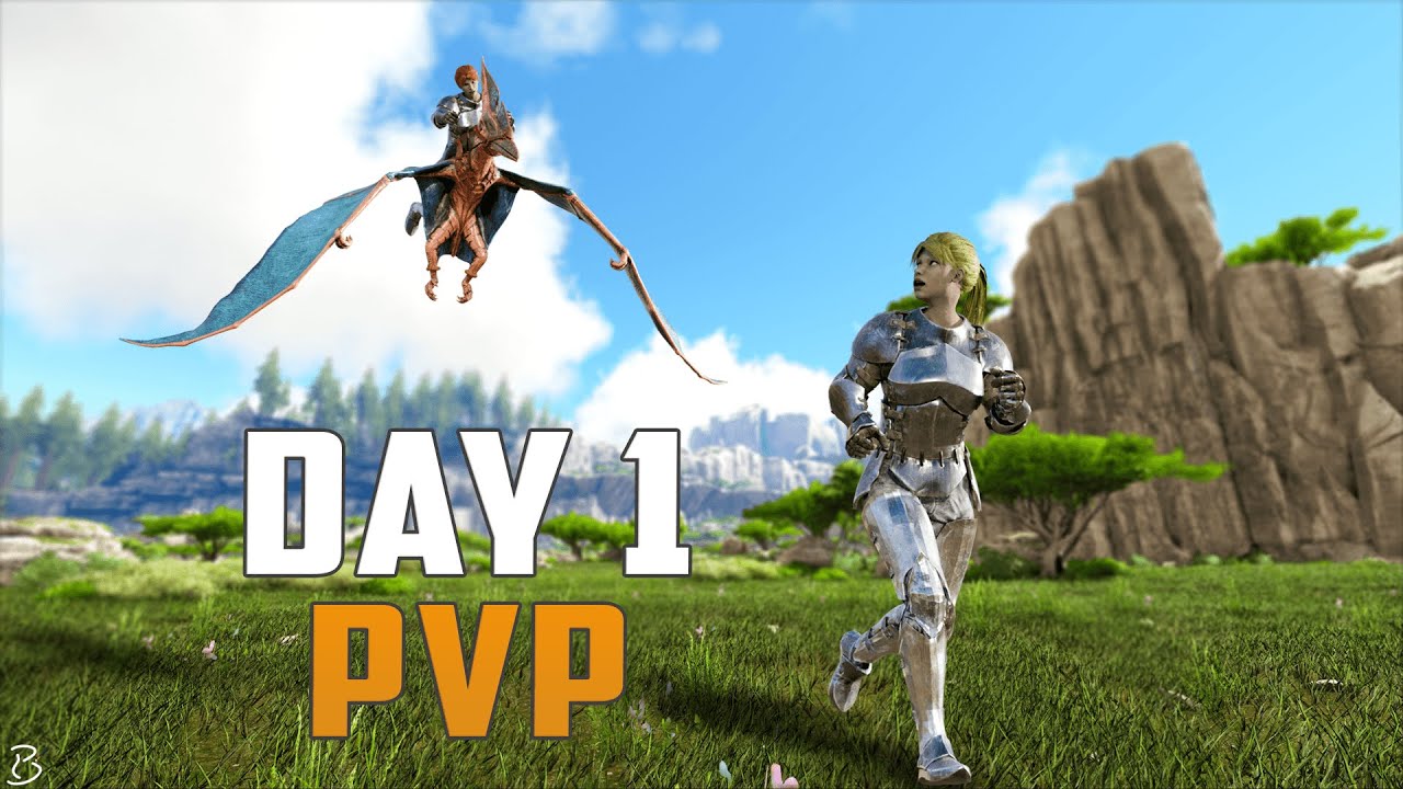 Ark - Day 1 PVP - YouTube