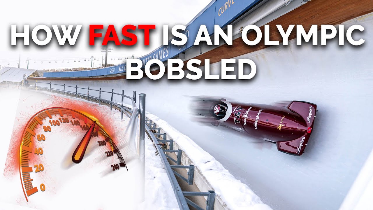 How FAST is an OLYMPIC BOBSLED? - Axe Racing - YouTube