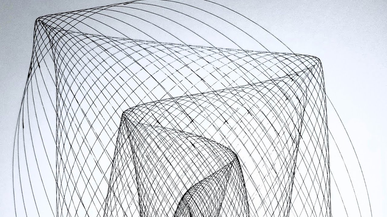 Pendulum Art, ink on paper, #3. Support OURRESCUE.ORG by purchasing at ...