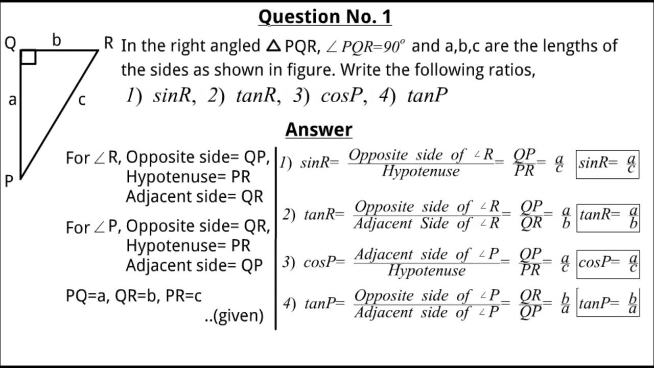 Trigonometry lecture-2, Trigonometric Ratios: Easy Steps to Understand Sine, Cosine, and Tangent ...