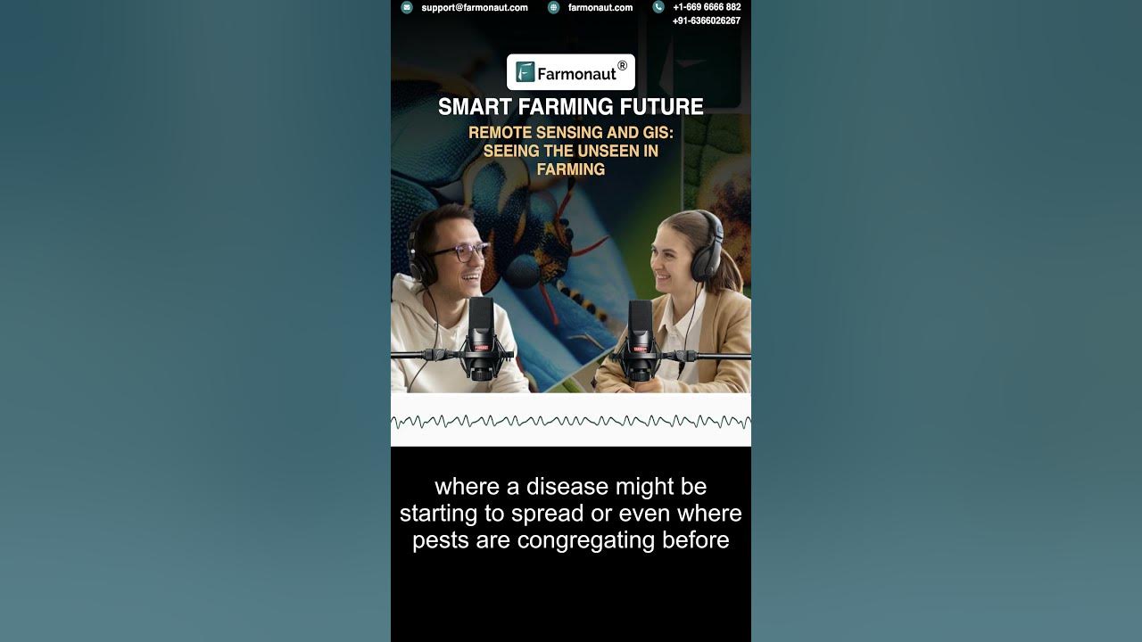 Remote Sensing and GIS: Seeing the Unseen in Farming - YouTube