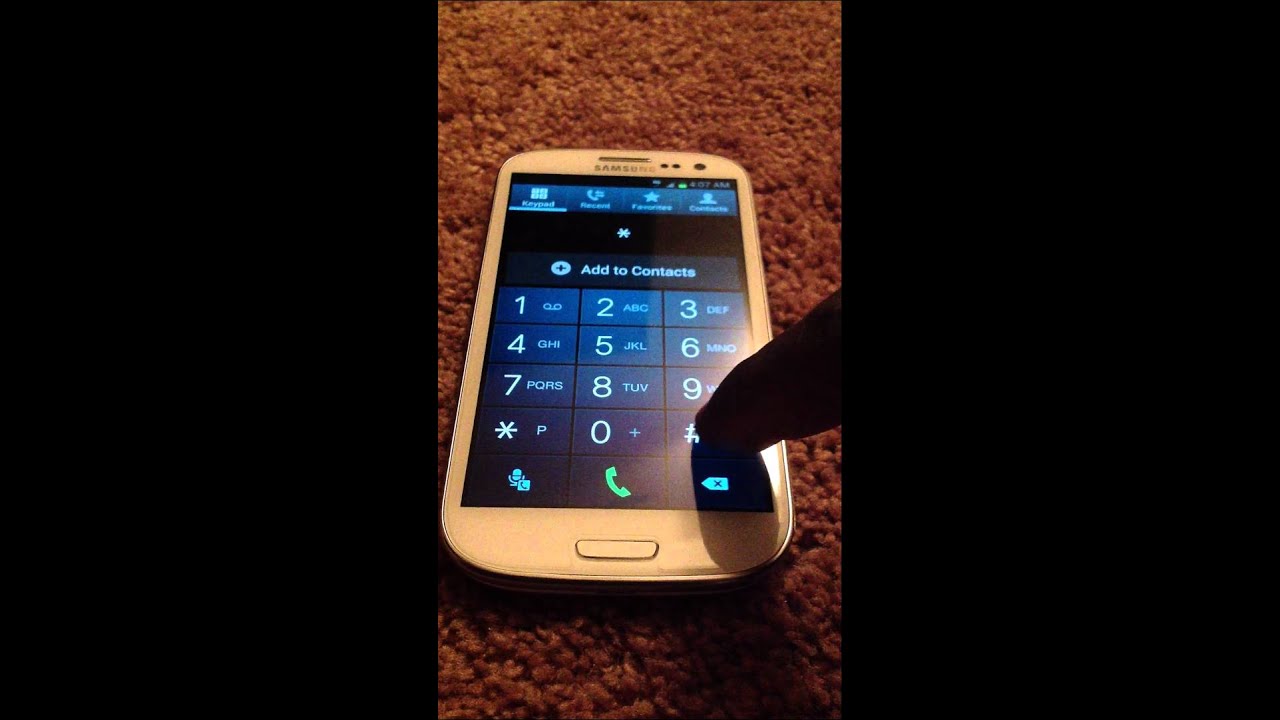 How to find imei MEID samsung Galaxy S3 - YouTube