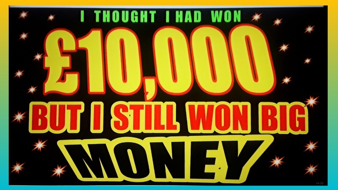 BIG...WIN....FANTASTIC SCRATCHCARD..GAME....THOUGHT IT WAS £10,000 ...