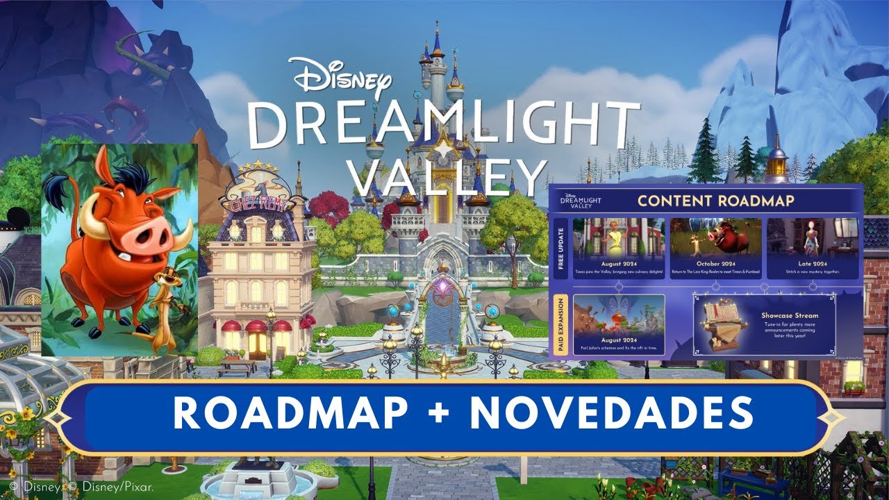 Disney Dreamlight Valley | Nuevo RoadMap + Novedades - YouTube