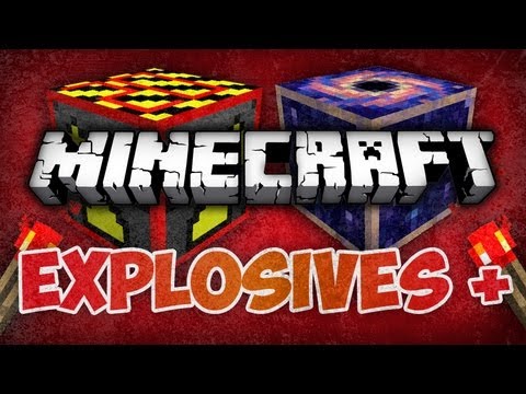 Mods Minecraft - Explosives + (Nova Bomb, Nuke, Napalm) - YouTube