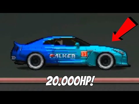 【Pixel Car Racer】Nissan GT-R R35 Build! - YouTube